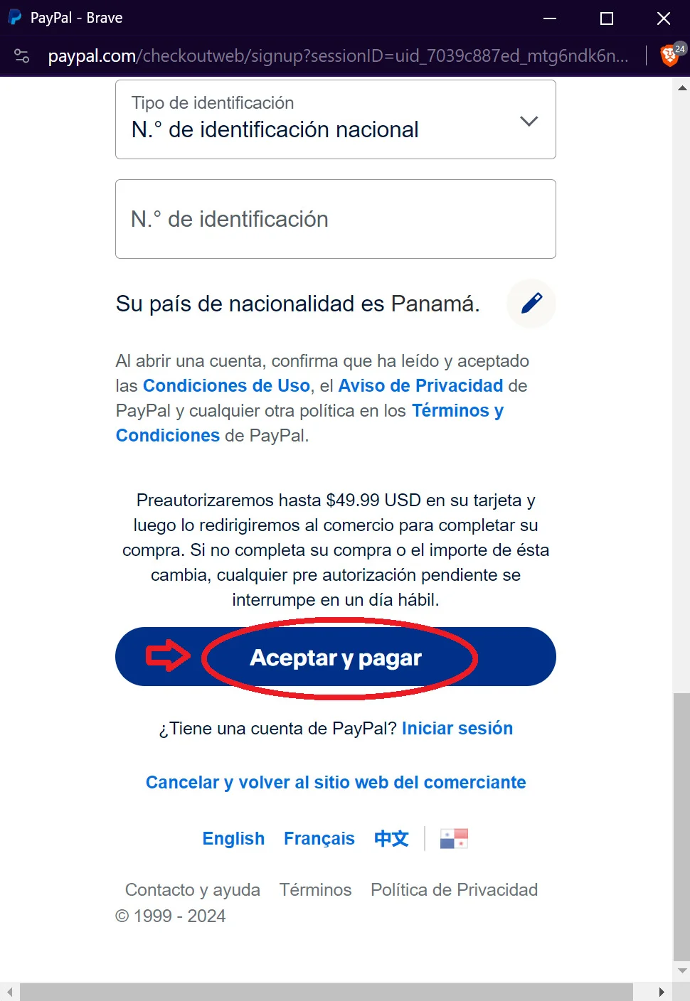 Completa tu compra de forma segura